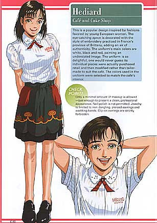 how to draw a uniform manga